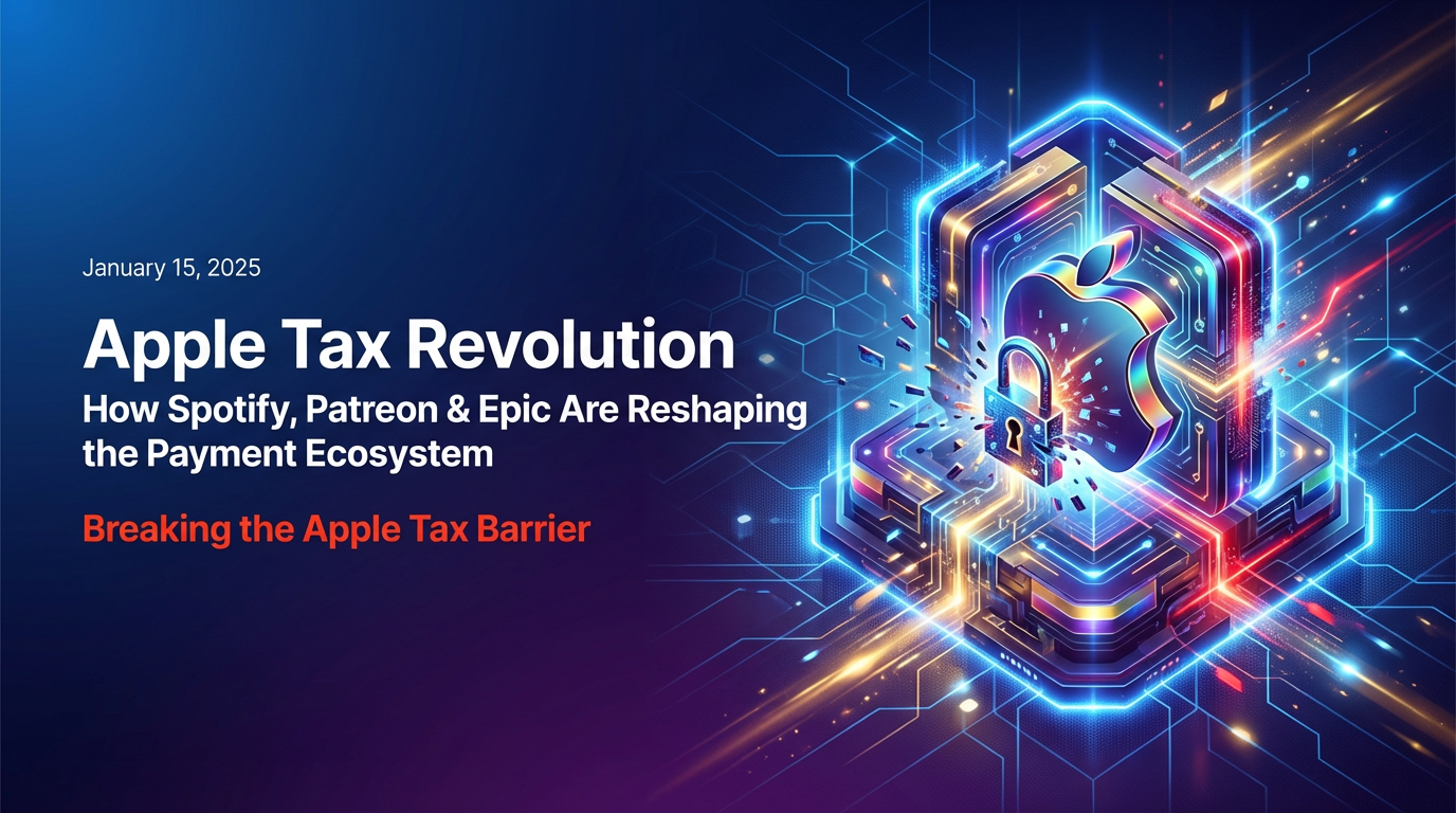 Apple Tax Revolution: How Spotify, Patreon & Epic Are Reshaping the ...
